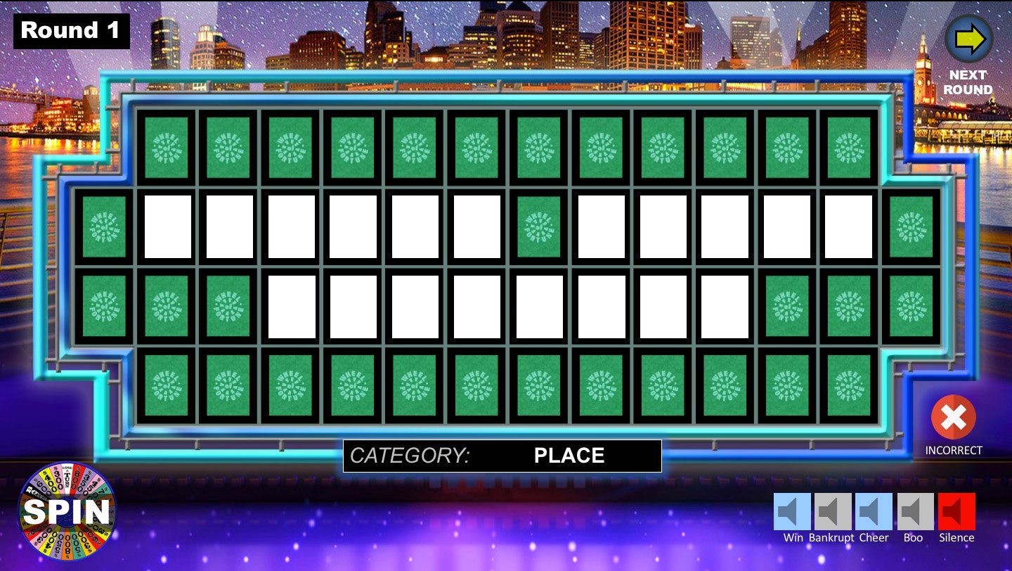 Wheel Of Fortune Powerpoint Game Youth Downloads