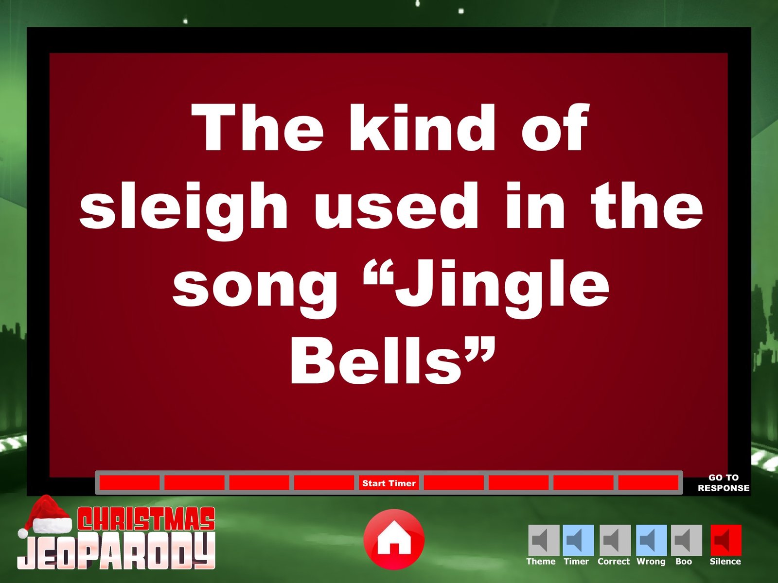Christmas Jeopardy Powerpoint Template Youth Downloads